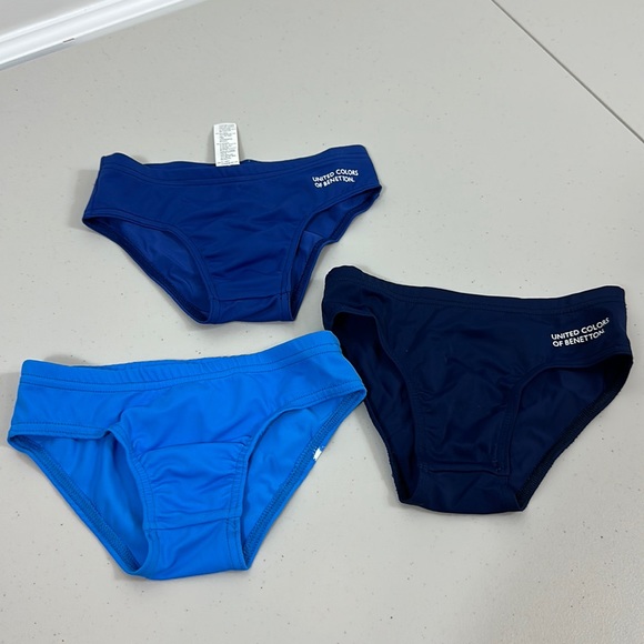 United Colors Of Benetton | Swim | Kids Speedos Set Of 3 | Poshmark